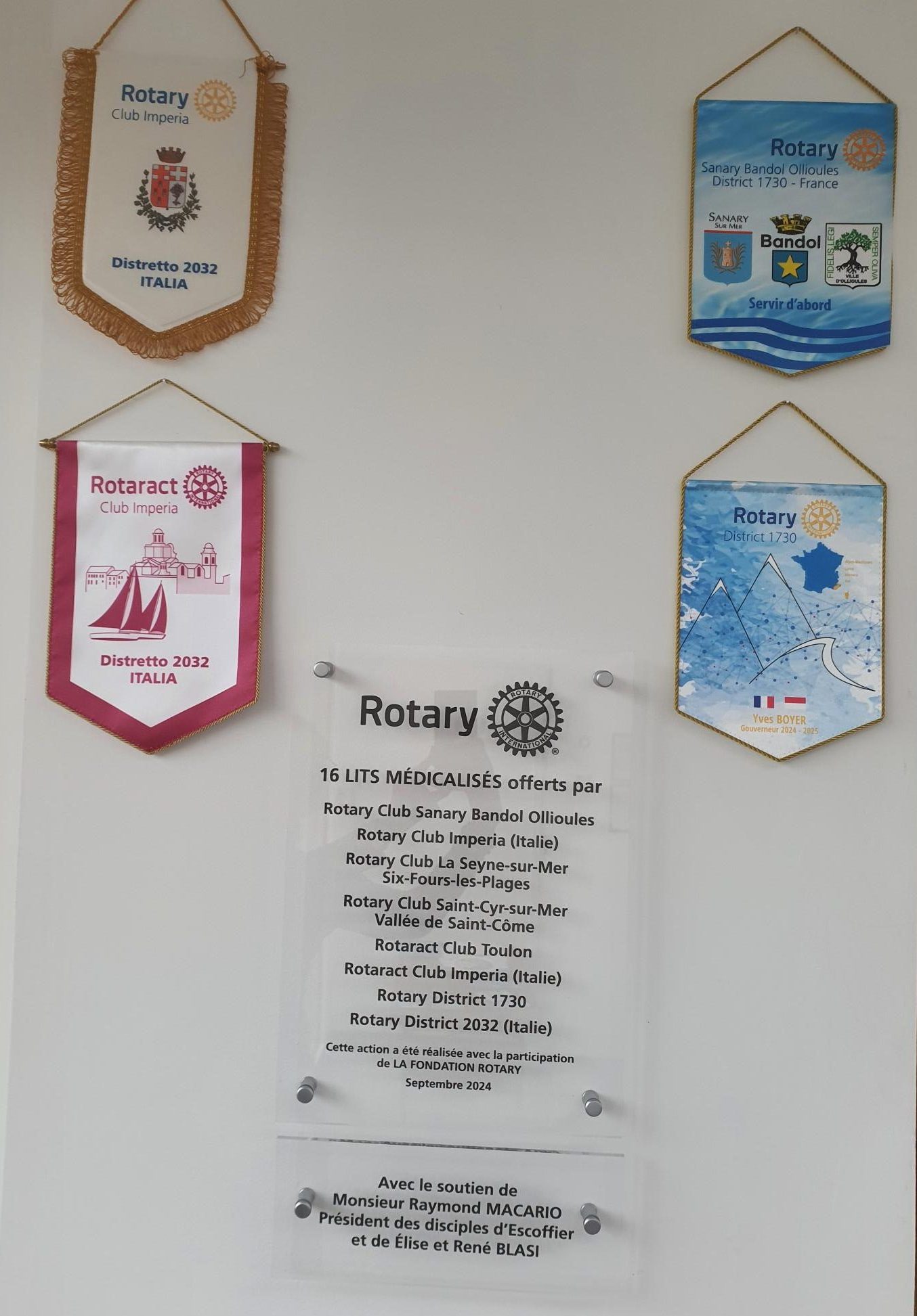 Global Grant ROTARY - Les lauriers roses
